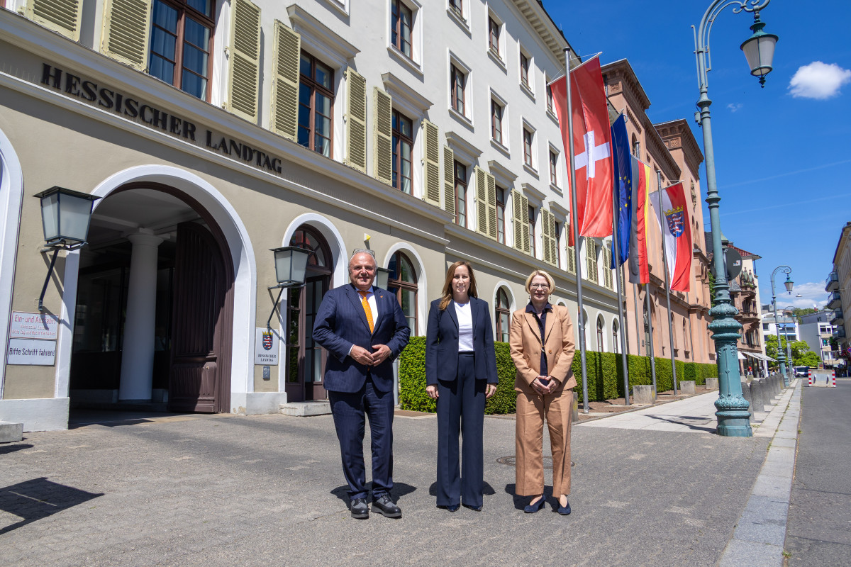 Besuch Schweizer Botschafterin Livia Leu | Hessischer Landtag